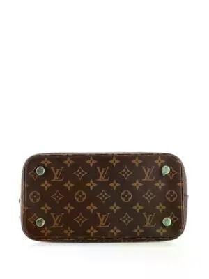 LOUIS VUITTON Lockit Nm Handbag Monogram Canvas Pm Satchel