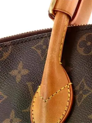 LOUIS VUITTON Lockit Nm Handbag Monogram Canvas Pm Satchel