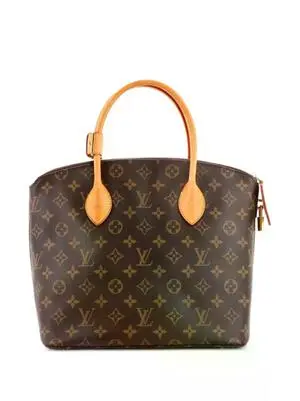 LOUIS VUITTON Monogram Canvas Lockit Nm Satchel