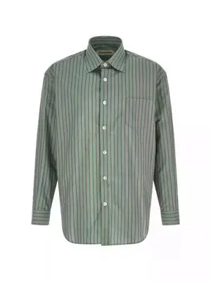 NAMACHEKO Striped Shirt - Green