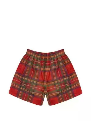 STADIUM GOODS Stadium Plaid Green Shorts