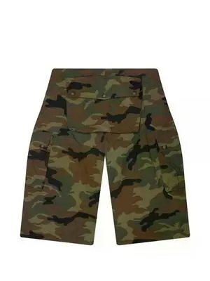 Needles Woodland Ripstop Cotton Cargo Shorts