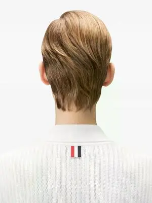 Thom Browne Rib-stitch Midi Polo Dress