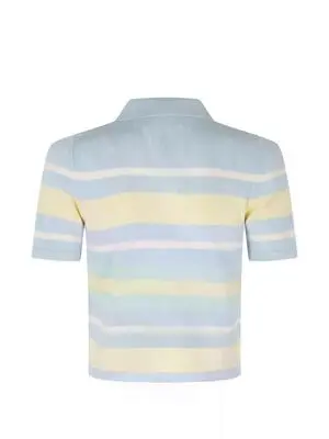 SEROYA Panie Striped Polo Shirt