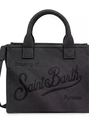 MC2 SAINT BARTH Medium Vanity Leather Tote Bag
