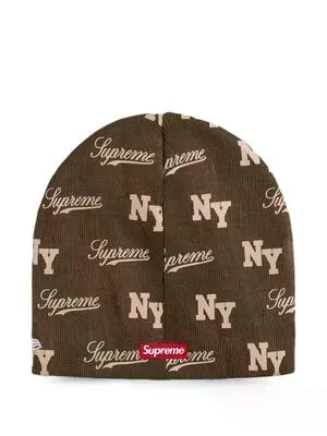 Supreme X New Era Logo Beanie