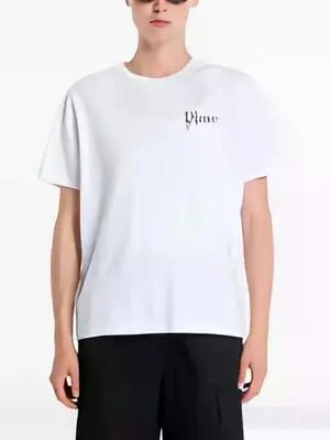 DIME Logo-print T-shirt - White