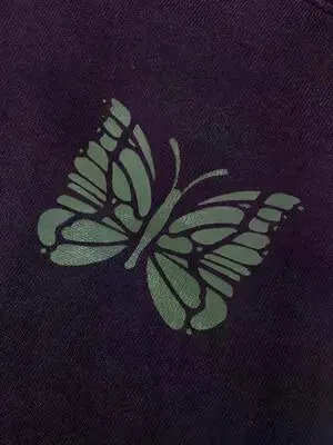 Needles Deconstructed Butterfly-print Sweatshirt