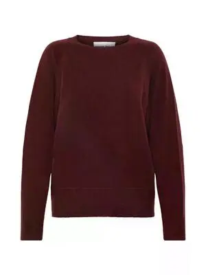 EMERSON RENALDI Raglan-sleeve Ribbed-trim Sweater - Red