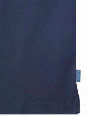 Paul Smith Stripe-trim Button-through Polo Shirt