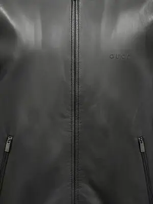 Gucci Nappa-leather Bomber Jacket