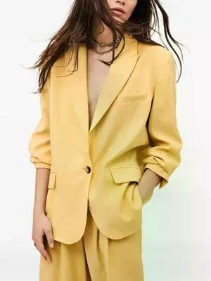 Ba&sh Dalena Single-breasted Notched-lapels Jacket