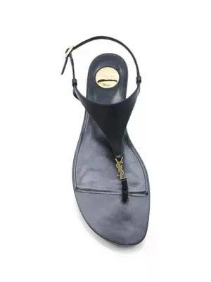 Saint Laurent Cassandra T-bar Sandals