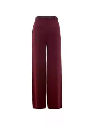 Max Mara Belted Wide-leg Trousers