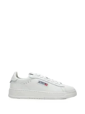 AUTRY Dallas Logo-patch Leather Sneakers - White