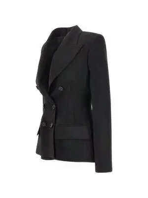 Elisabetta Franchi Double-breasted Darted Jacket