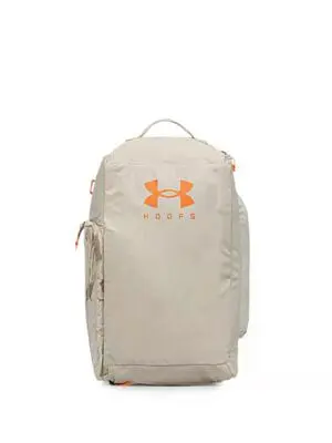 Under Armour Camo-print Logo-print Holdall - Neutrals