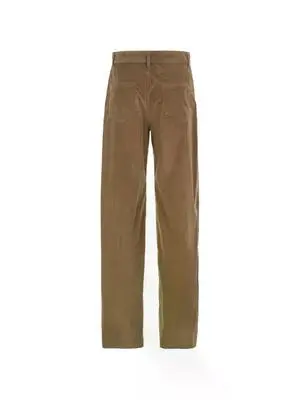 Max Mara Stretch-corduroy Straight-leg Trousers