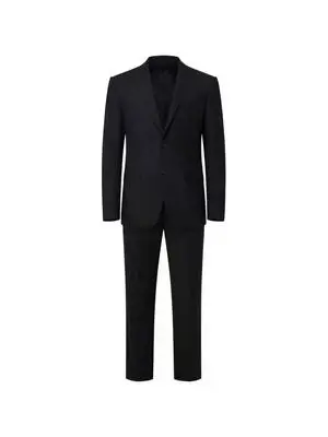 Emporio Armani Notch-lapel Single-breasted Suit - Grey