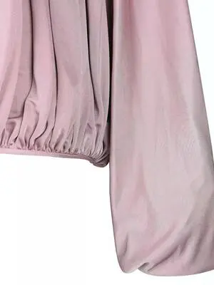 Saint Laurent Drawstring-detail Blouse