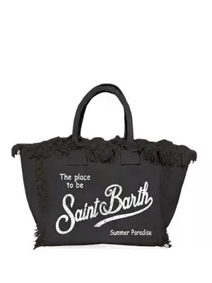 MC2 SAINT BARTH Vanity Tote Bag - Black