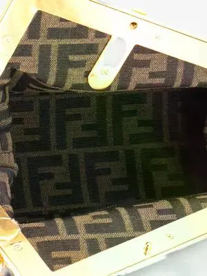 Fendi First Bag Fur Small Shoulder Bag