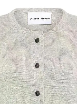 EMERSON RENALDI Button-front Cardigan With Welt Pockets