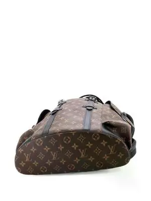 LOUIS VUITTON Christopher Macassar Monogram Canvas Mm Backpack - Brown