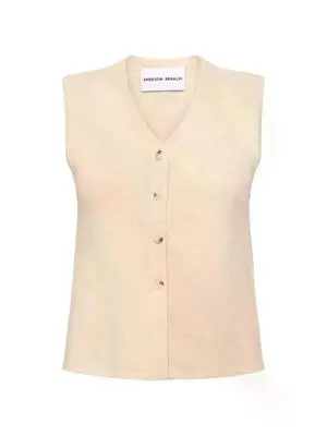 EMERSON RENALDI Button-up V-neck Vest