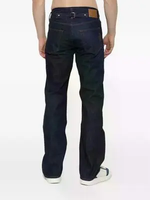 Casablanca Logo-embroidered Straight-leg Jeans