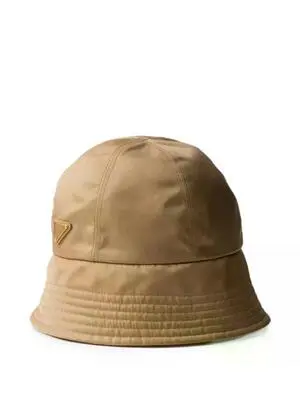 Prada Re-nylon Hat - Brown