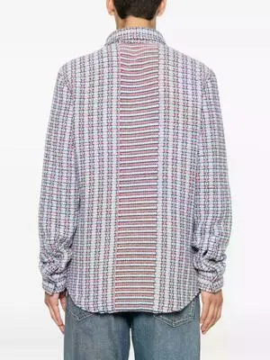 GOD'S TRUE CASHMERE Modern Heritage Check Cashmere Shirt