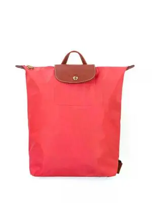 Longchamp Le Pliage Original Backpack - Red
