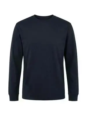 HANDVAERK Long-sleeve Crew-neck T-shirt - Blue