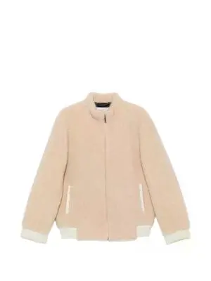 GOD'S TRUE CASHMERE Ribbed-hem Jacket - Neutrals