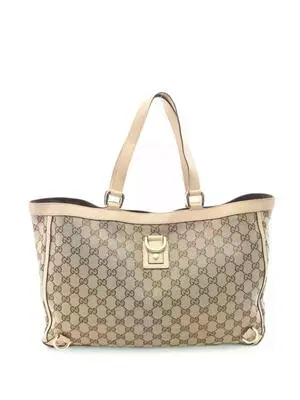 Gucci Abby Gg Canvas Tote Bag - Neutrals
