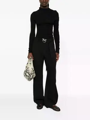 Pinko Love Birds-buckle Trousers