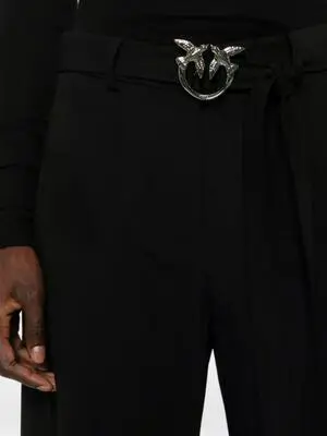 Pinko Trousers With Love Birds Buckle