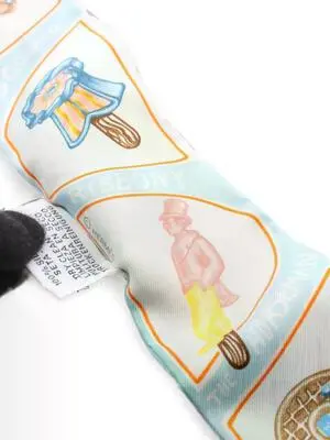 Hermès Funny Ice Cream Silk Scarf