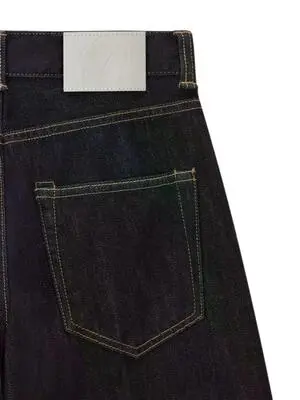 MOMOTARO Patch-detail Flared Jeans
