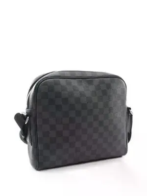 LOUIS VUITTON 2018 Pm Dayton Damier Graphite Shoulder Bag