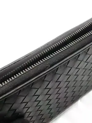 Bottega Veneta Intrecciato Zip-around Wallet