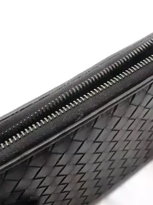 Bottega Veneta Intrecciato Zip-around Wallet