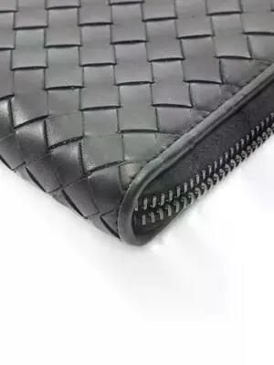 Bottega Veneta Intrecciato Zip-around Wallet