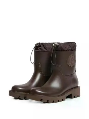 Moncler Drawstring Fastening Rain Boots - Brown
