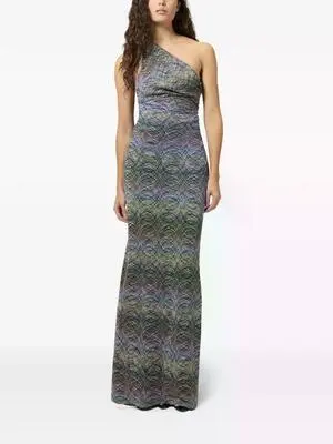 Missoni One-shoulder Knit Dress