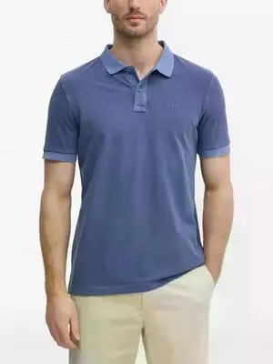 JOOP! Ambrosian Logo-embroidered Polo Shirt - Blue