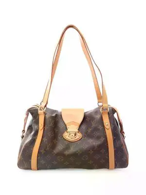 LOUIS VUITTON 2009 Pm Monogram Stresa Shoulder Bag - Brown