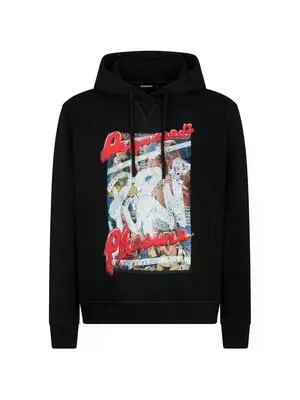 Dsquared2 Rocco Logo Print Hoodie