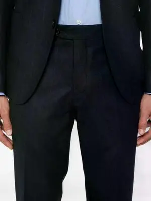 LARDINI Pinstripe Single-breasted Suit